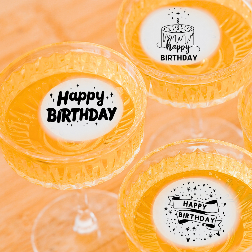 Birthday Cocktail Toppers – Kandy Cocktail